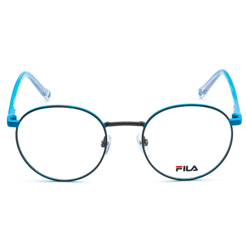 Buy FILA Men Round Shape Blue Frame - VFI203K50SNFFR (50) Online