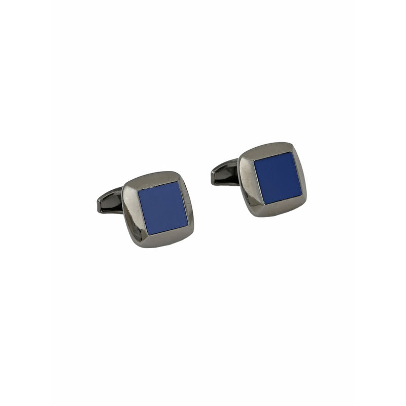 Buy Calvadoss Ultra Premium Color Cufflinks (CALCUF3007 BLUE) Online