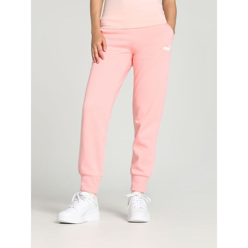 Buy Puma Essentials Women Pink Joggers Online
