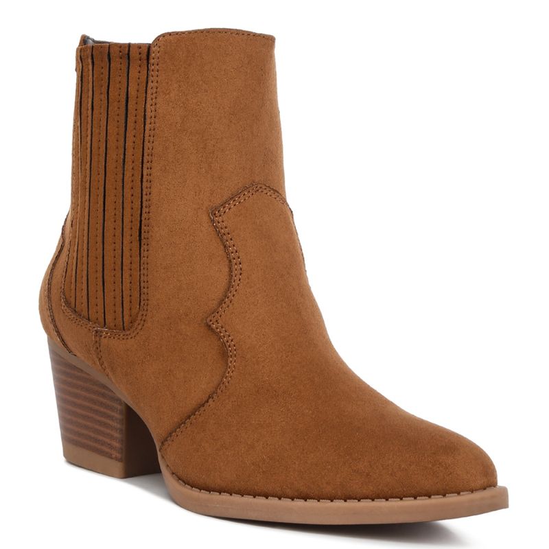 Buy London Rag Ankle Length Low Heel Cowboy Boots Online