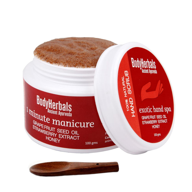 Buy BodyHerbals Hand Scrub - 1 Minute Manicure Online