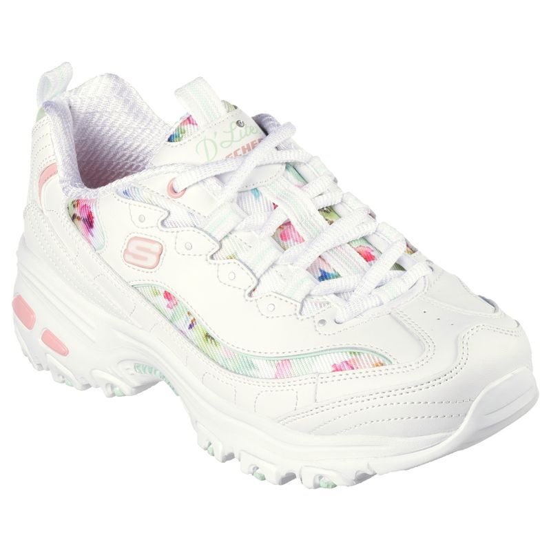 Buy SKECHERS D'LITES BLOOMING FWhite Sneakers Online