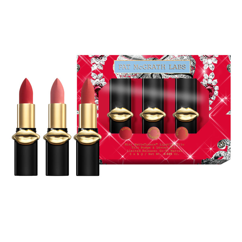 Buy Pat Mcgrath Labs Mini Mattetrance Lipstick Trio Limited Release Go