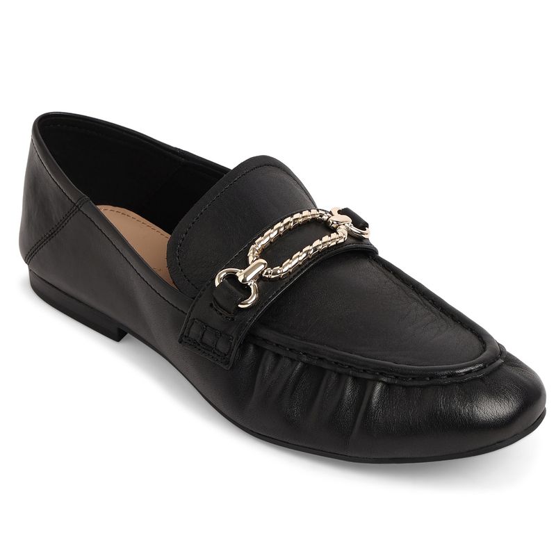 Buy Aldo Women Hellen Black Leather Loafers Shoes Online