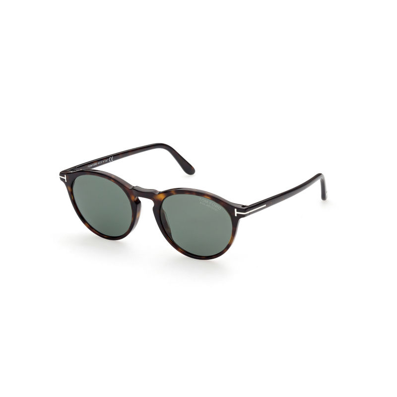 Buy Tom Ford Ft09045252r Aurele Round Sunglasses For Men Green 52 Online