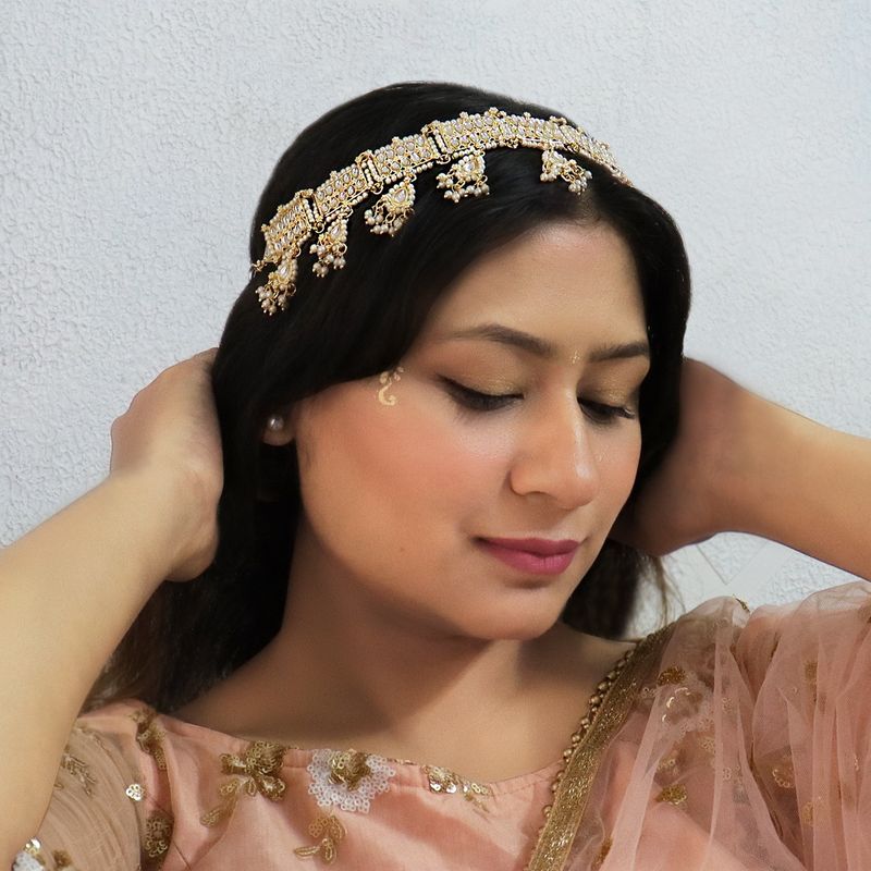 Buy Soho Boho Studio Gold Trinket Matha Patti Online