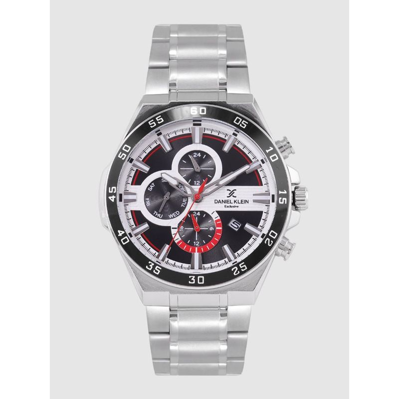 Buy Daniel Klein Exclusive Men Silver Watch Online