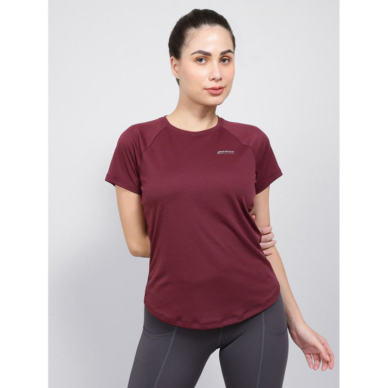 Buy Jockey MW73 Women Microfiber Fabric Relaxed Fit Half Sleeve T-Shirt ...