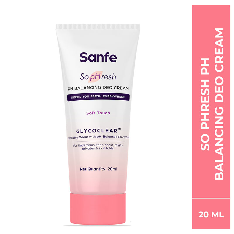Buy Sanfe So pHresh pH Balancing Deo Cream - Soft Touch Online