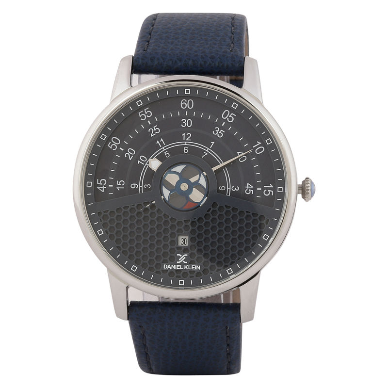 Buy Daniel Klein Analog Blue Dial Men's Watch (DK.1.12444-3) Online