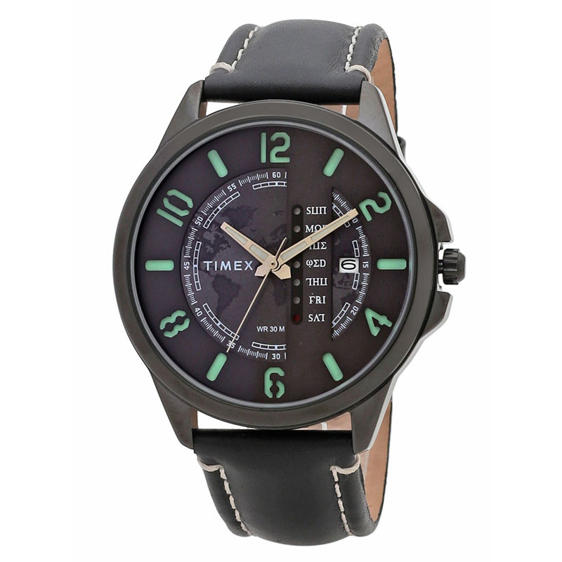 Buy Timex Round 21mm Grey Dial Analog Men Watch - TWEG16505 Online