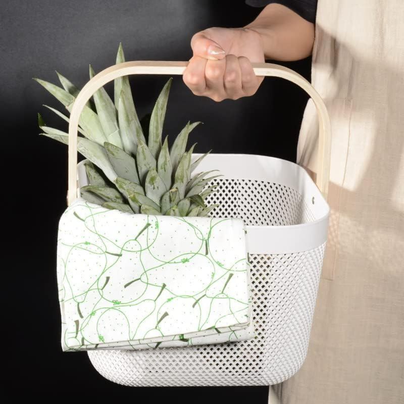 Buy Ekhasa Mesh Metal Basket White Online