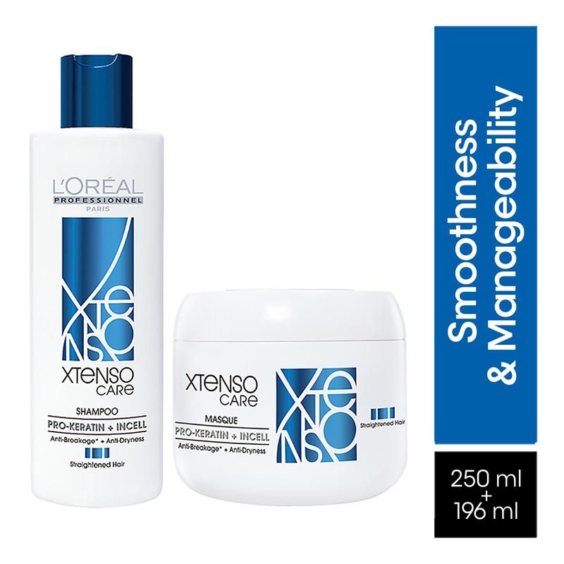 Buy L'Oreal Professionnel X-Tenso Care Pro-Keratine Shampoo & Masque Online