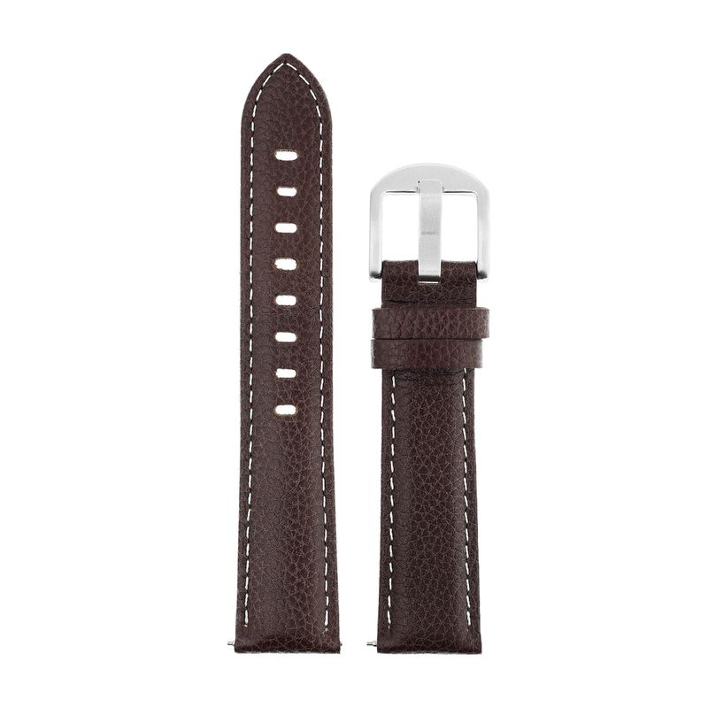 Buy Titan 20 mm Brown Genuine Leather Strap for Men 1001141820S/P Online