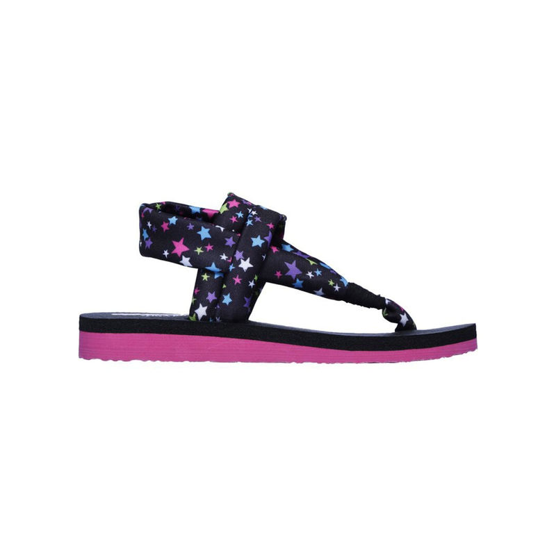SKECHERS Girls Meditation-star Gazing Black Sandals: Buy SKECHERS Girls ...