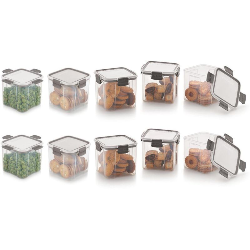 Buy MAGNUS Plastic Utility Containers (Pack of 10) Online