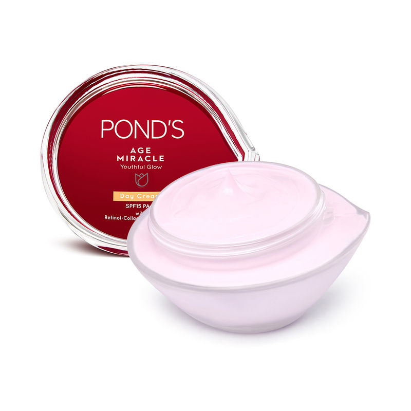 Ponds Age Miracle 10% Retinol-Collagen B3 Complex Day Cream SPF15 PA++ ...