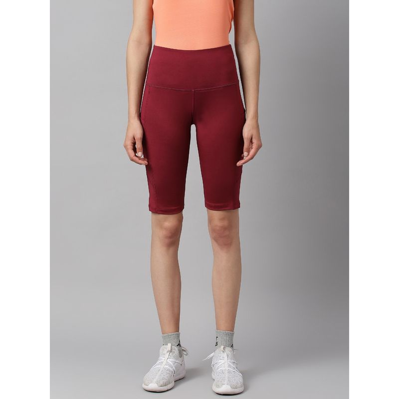 Alcis Women Red Plum High Impact Performance Anti Static Soft Touch ...