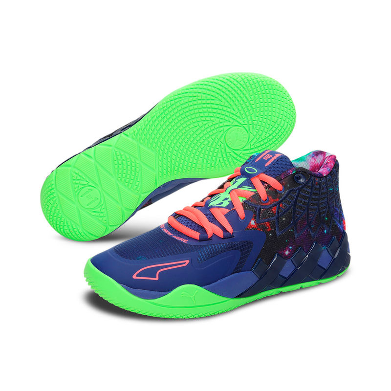 Buy Puma Mb1 Galaxy Unisex Blue Basketball Shoes Online