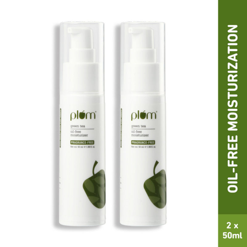 Buy Plum Green Tea Oil-Free Moisturizer With Niacinamide - Pack Of 2 Online