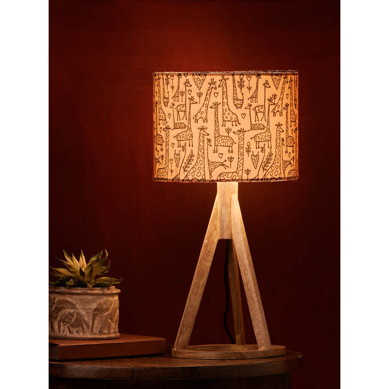 Buy Green Girgit Animal Farm Trio Wooden Lamp Online