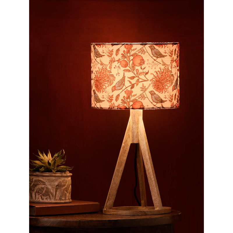 Buy Green Girgit Birdy Trio Wooden Lamp Online