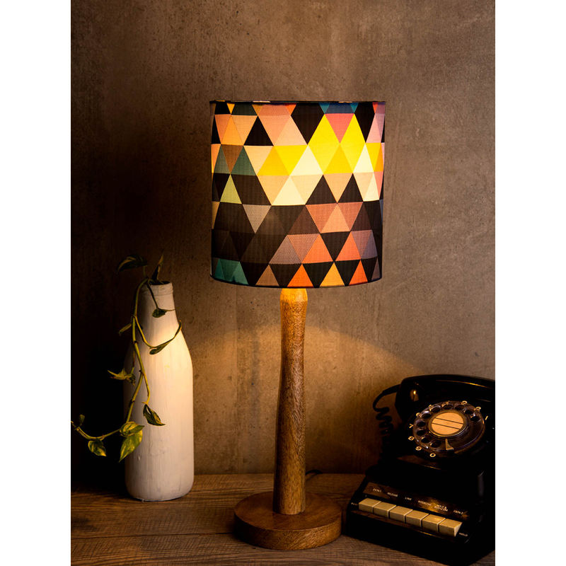 Buy Green Girgit Hocus Pocus Wooden Lamp Online