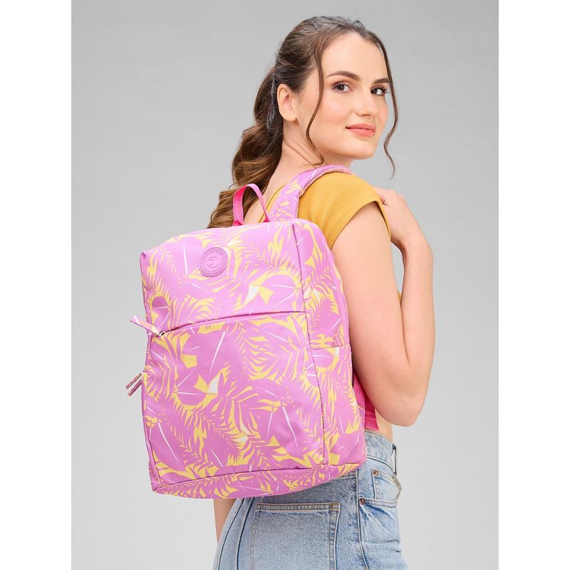 Buy Caprese Women Pink Eddy Backpack (M) Online