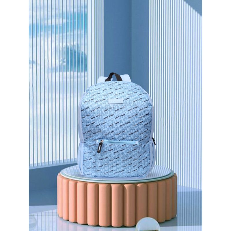 Buy Caprese Women Light Blue Zoe Fashion Backpack (L) Online