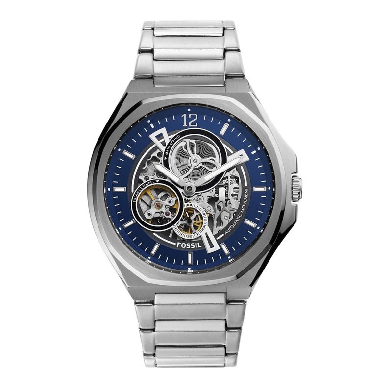 Buy Fossil Evanston Silver Watch BQ2620 (M) Online