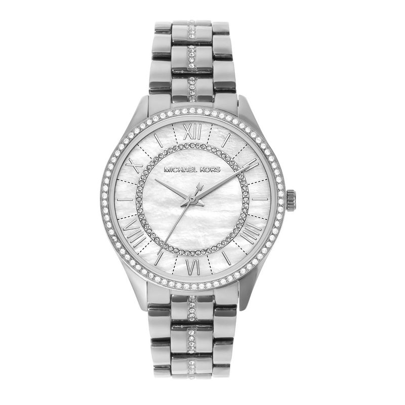 Buy Michael Kors Lauryn Silver Watch MK3900 (M) Online