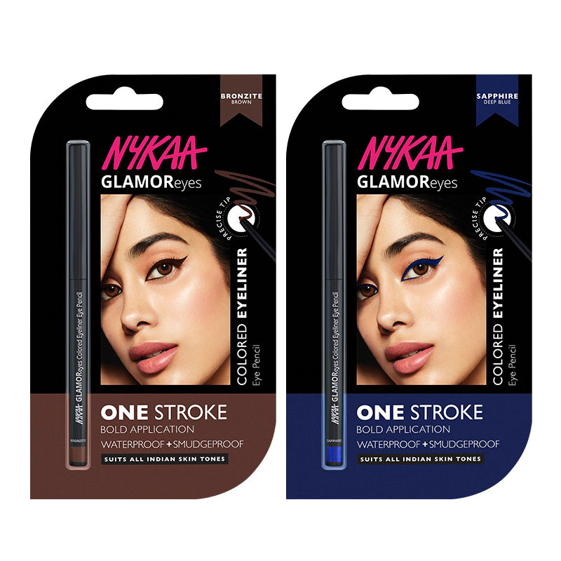 Buy Nykaa Cosmetics Coloured Eyeliner Combo Online