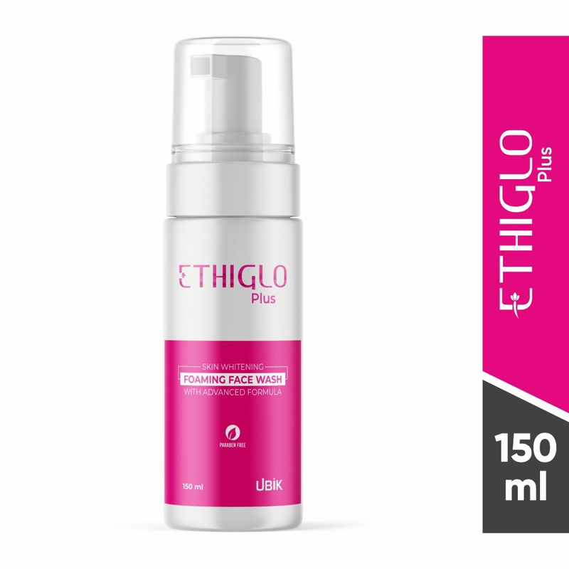 Buy Ethiglo Plus Skin Whitening Foaming Face Wash Online