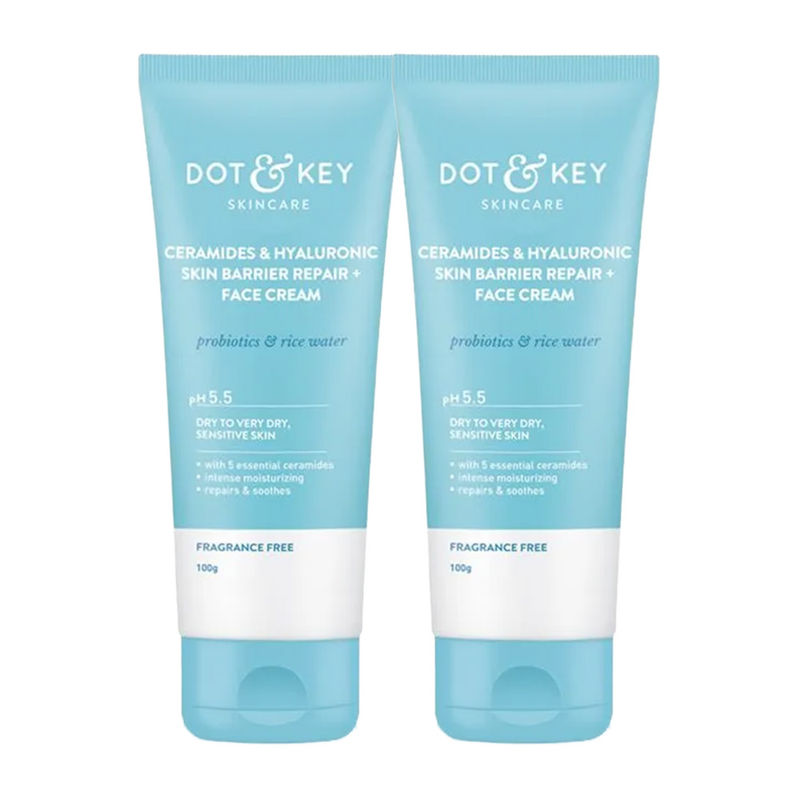 Buy Dot & Key Barrier Repair Ceramides Face Cream - Pack Of 2 Online