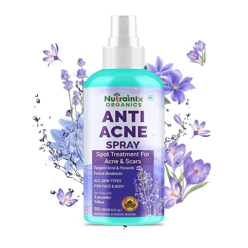 Buy Nutrainix Organics Anti-acne Spray With Lavender Vibes Online