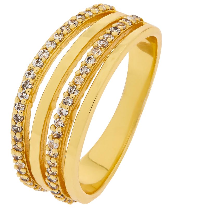 Buy Accessorize London Layered Band Ring Online