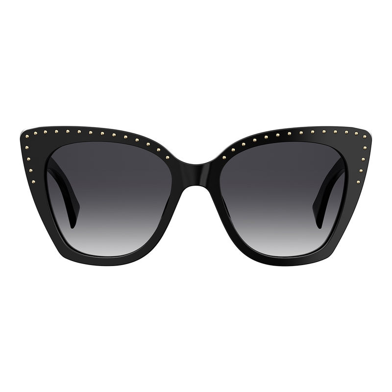 Buy Moschino Dark Grey Shaded Nylon UV Protection Full Rim Cat-Eye ...