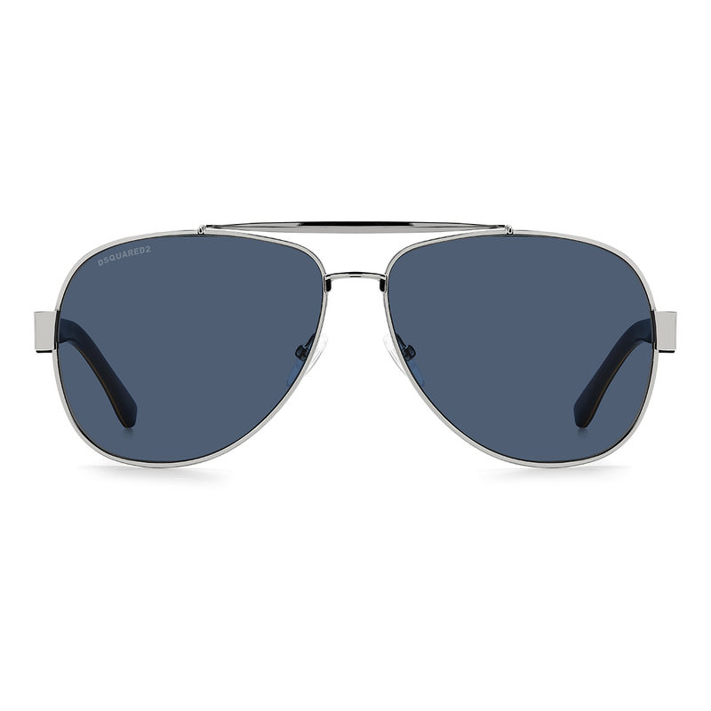 Buy Dsquared Blue Carbon Fiber UV Protection Full Rim Aviators ...