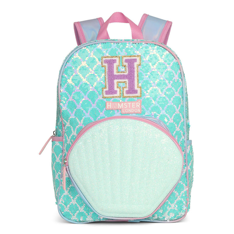 Buy Hamster London Sparkle Casual Sea Shell Backpack (M) Online