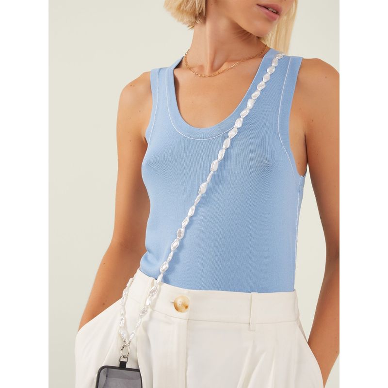 Buy Accessorize London Women's Faux Pearl Bead Phone Strap Online