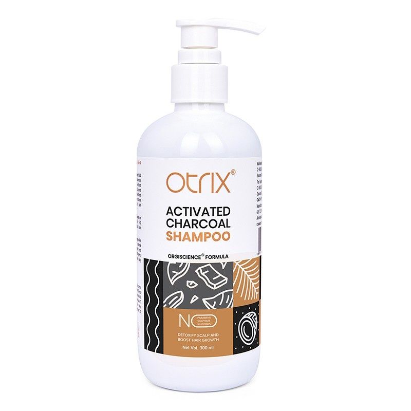 Buy Otrix Activated Charcoal Shampoo With Aloe Vera Online