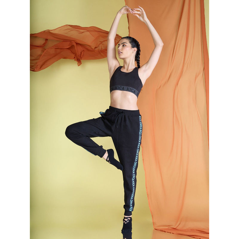 Buy Kica High Waisted Cotton Dance Joggers With Rib Waistband And Cuffs ...