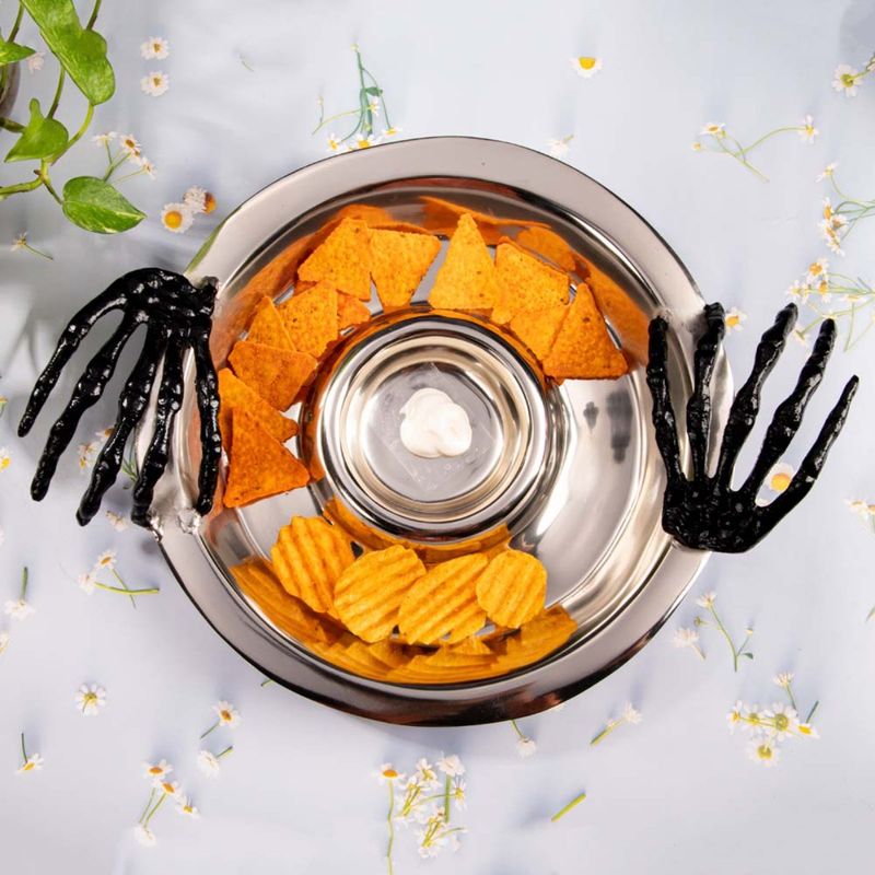 Buy Gibox Manus Chip N Dip Platter Serving Platter Tray Dining Table ...
