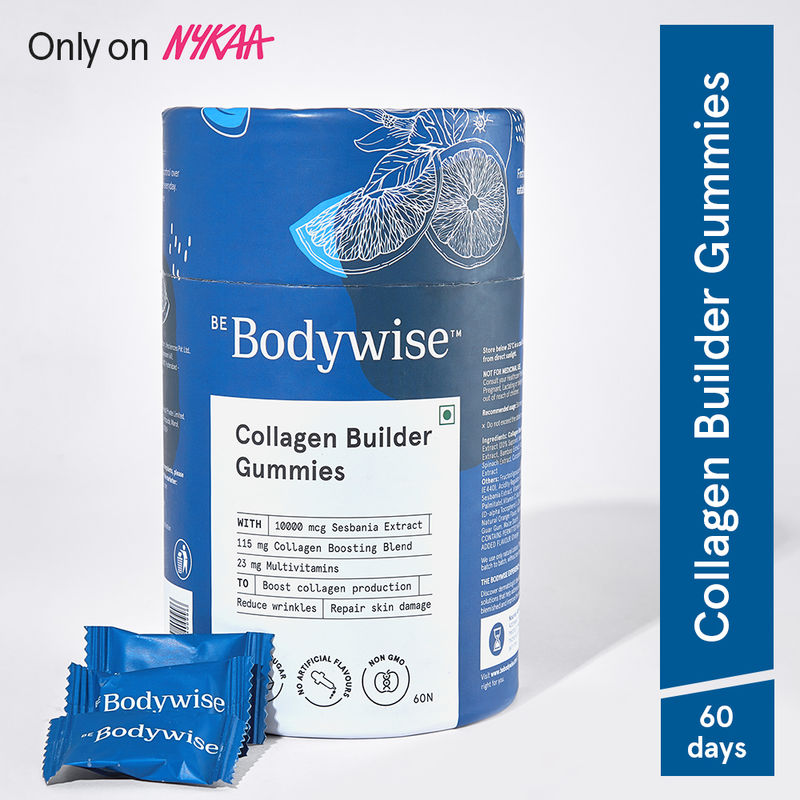 Buy Be Bodywise Collagen Skin Gummies 60 Days Pack Vitamins for Skin ...