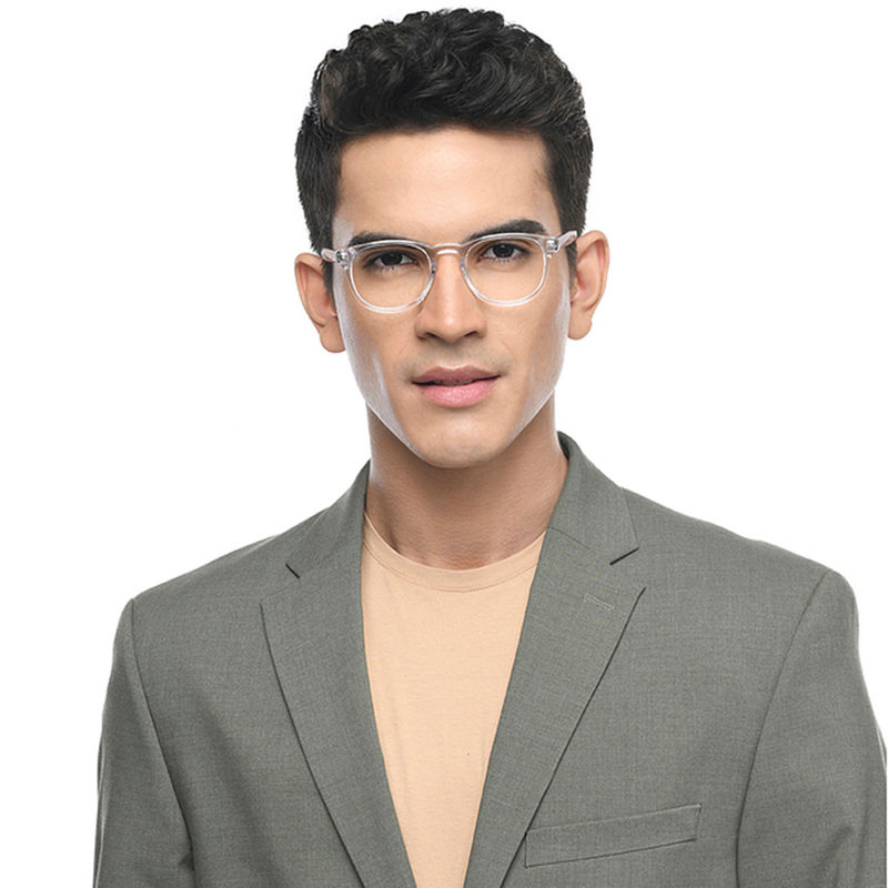 Buy John Jacobs by Lenskart Transparent Full Rim Wayfarer Rich Acetate ...