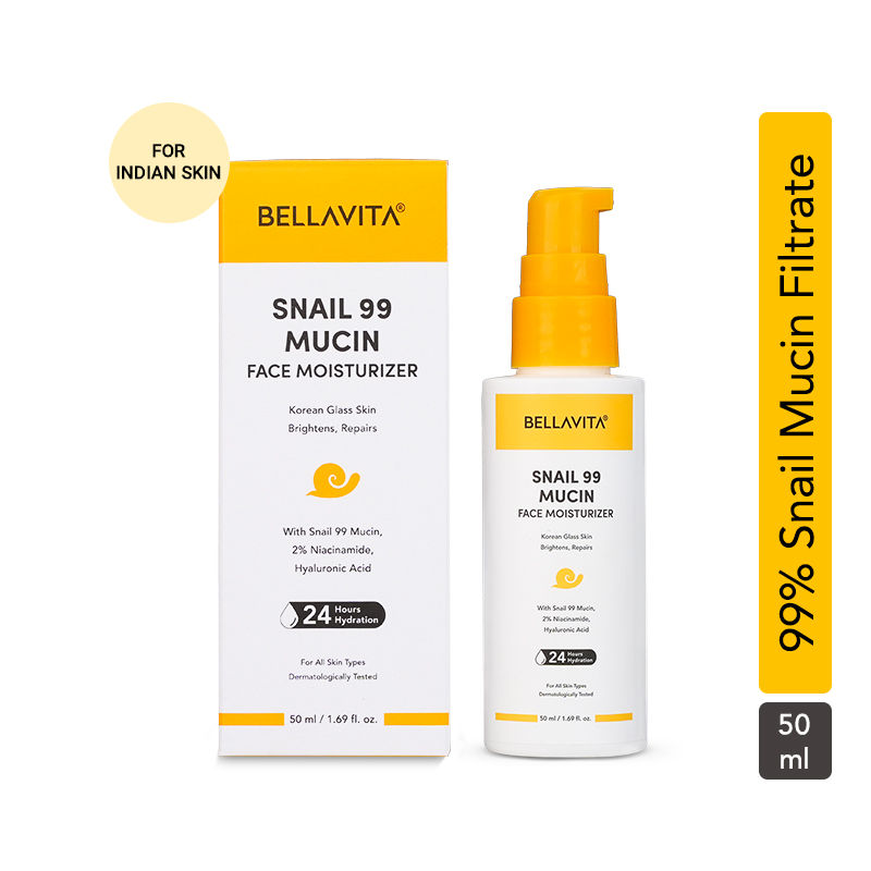 Buy Bella Vita Organic Snail 99 Mucin Face Moisturizer Online