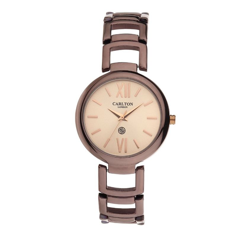 Buy Carlton London Watches Women Rose Analog Watch Cl050brrbr Online