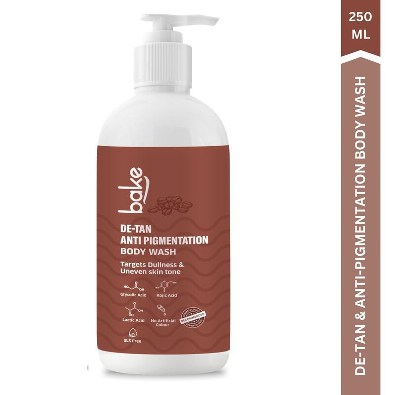 Buy BAKE De-Tan Anti Pigmentation Coffee Body Wash Online