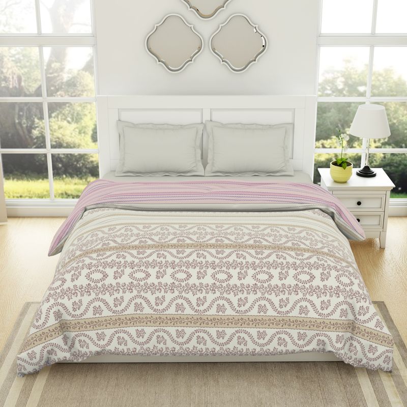 Buy SPACES Gypsy 100% Cotton Shell Double Quiltcolud Dancer Multi-Color ...