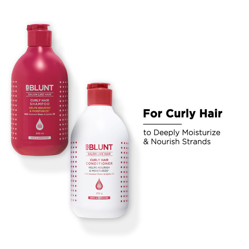 Buy BBlunt Curly Hair Shampoo And Conditioner Combo Online